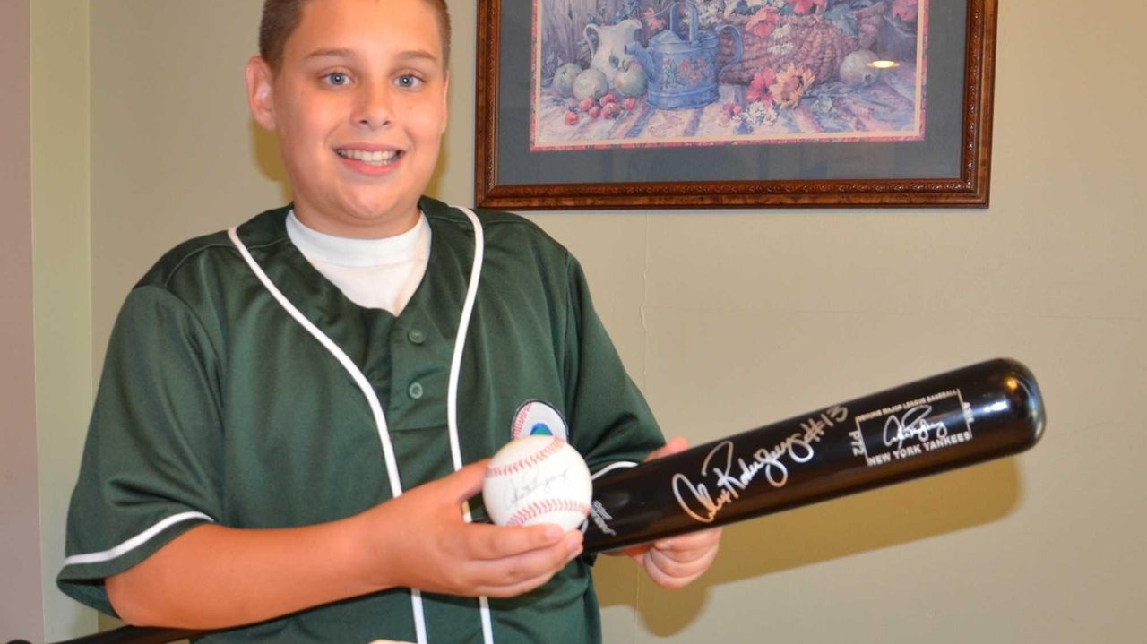 Alex Rodriguez's record grand slam ball caught by East Islip boy - Newsday
