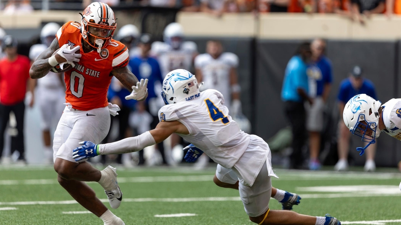 Ollie Gordon II, No. 16 Oklahoma State look for a win against SEC ...