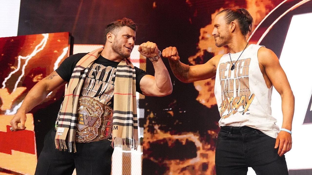 Adam Cole, LI's MJF set to meet at AEW All In main event in front of record crowd - Newsday