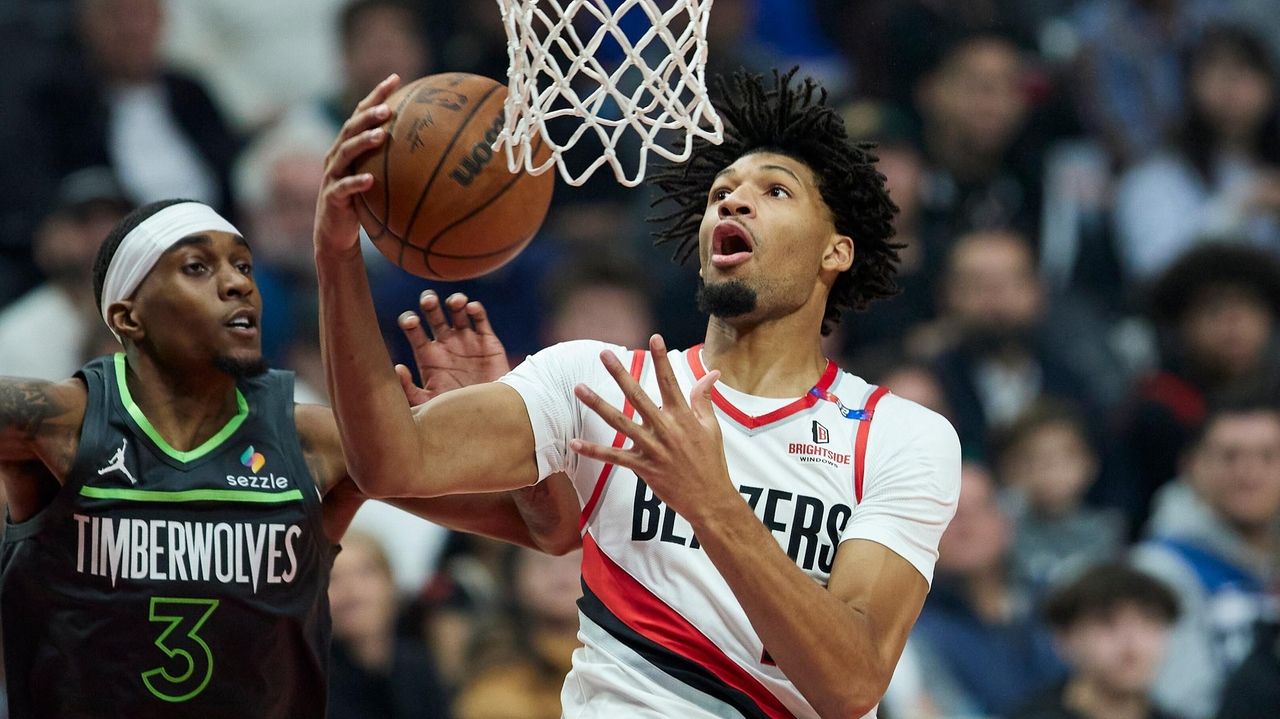 Sharpe and Clingan power the Trail Blazers to a 106-98 victory over the Timberwolves - Newsday