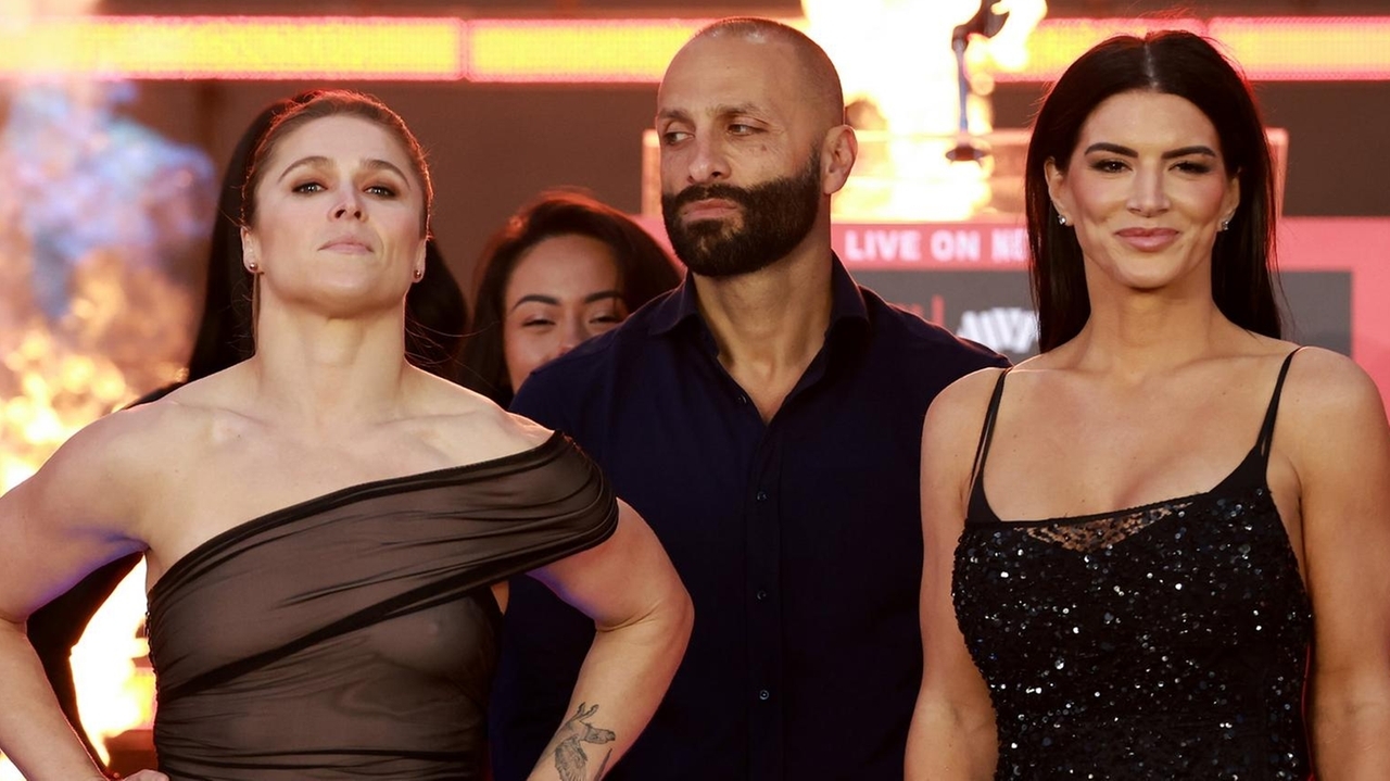 Ronda Rousey Vs Gina Carano Fight Week Photos Newsday