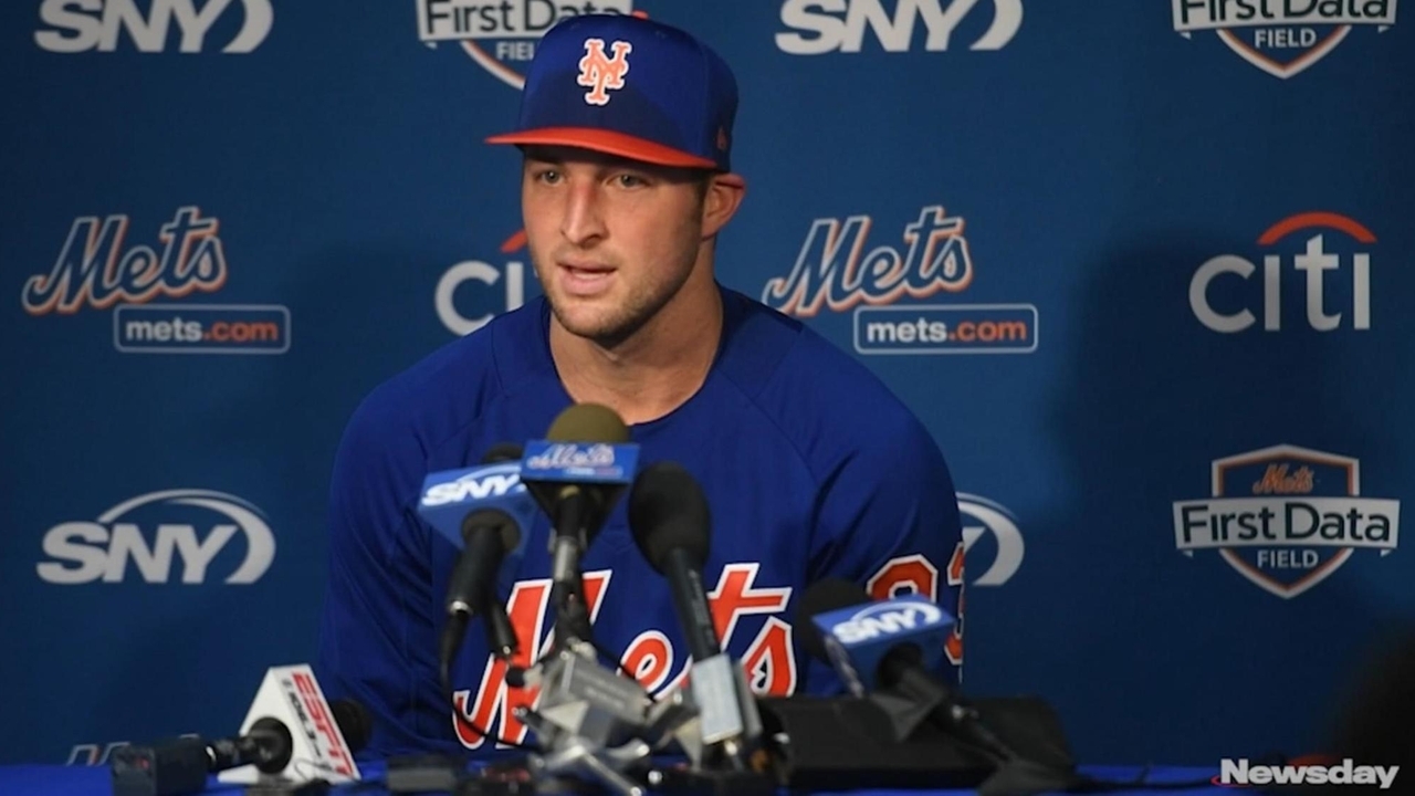 Tim Tebow ready for Mets spring training - Newsday