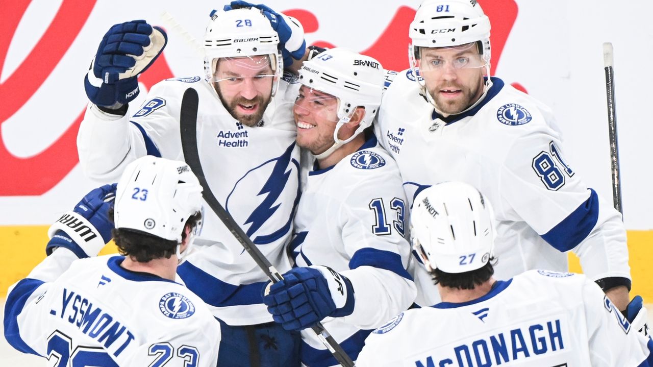 Lightning clinch playoff berth, giving Zemgus Girgensons an additional boost in Buffalo ...