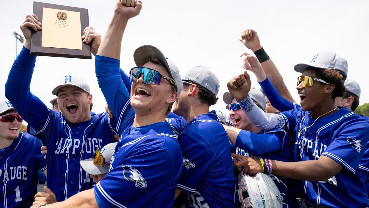 Suffolk Class AA baseball final photos: Hauppauge vs. Eastport-South ...
