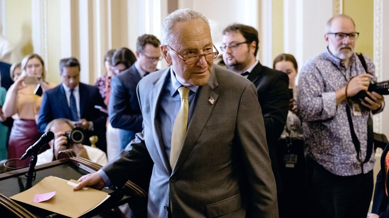 As government shutdown looms, Chuck Schumer girds for fight over ...