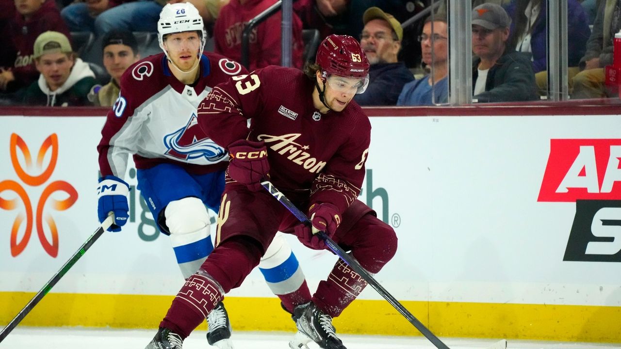 Coyotes' Maccelli turning heads in rookie season - Newsday