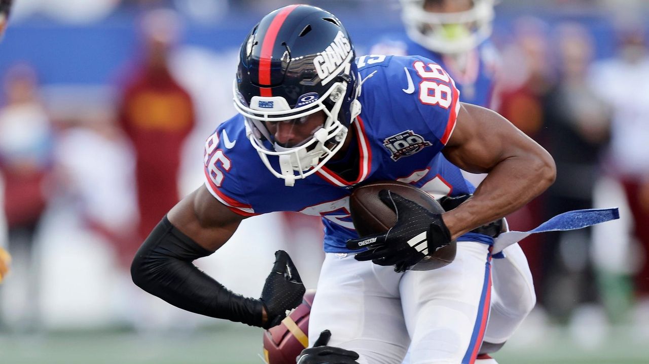 Darius Slayton nominated by Giants for Walter Payton Man of the Year Award - Newsday