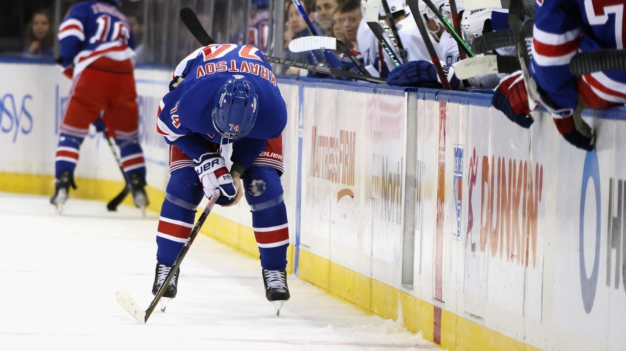 Rangers' Kravtsov could return to lineup Sunday - Newsday