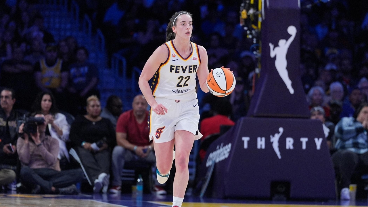 Caitlin Clark sidelined for Fever vs. Fire with back injury, her first ...