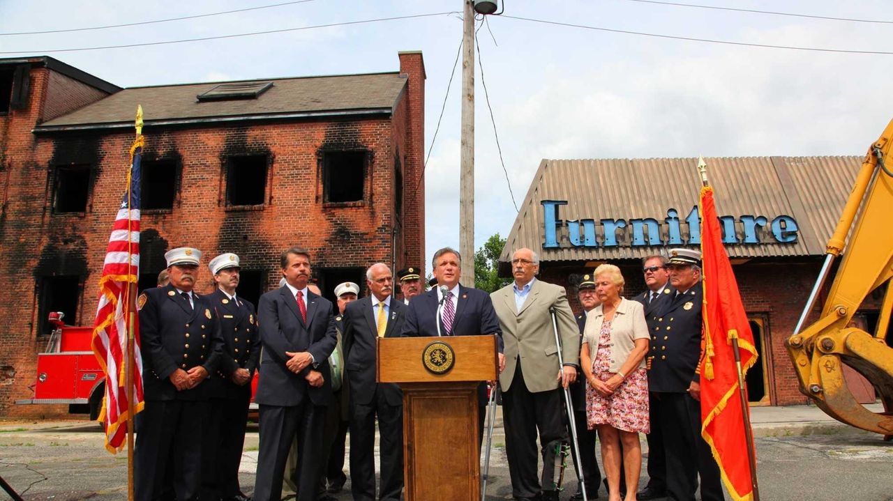 New ‘Burn Buildings’ at fire academy - Newsday