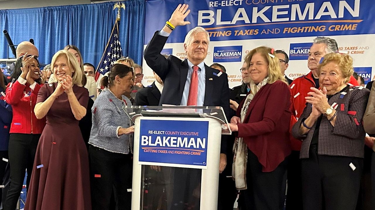 Nassau County Executive Bruce Blakeman launches reelection bid - Newsday
