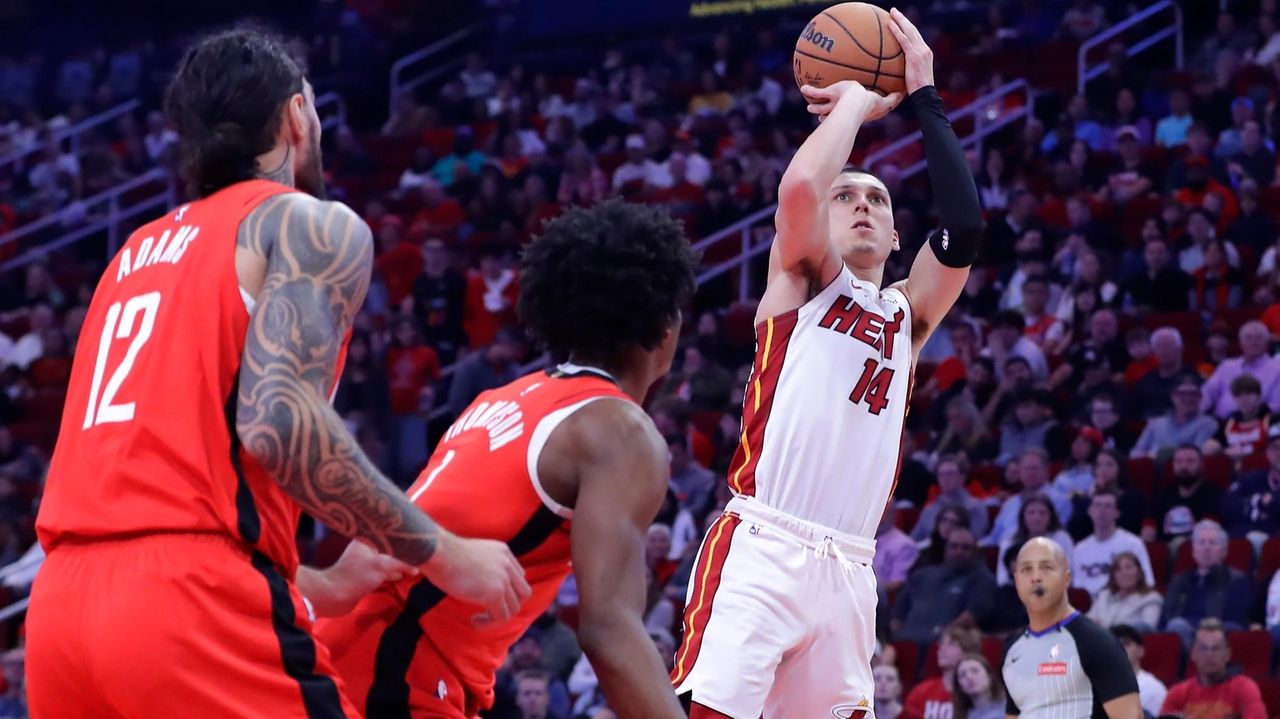 Herro leads Heat over Rockets in game marred by fight and ejections in ...