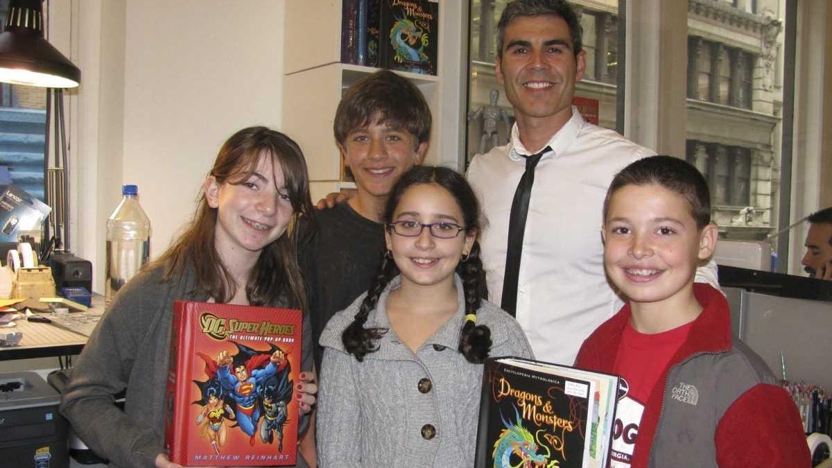 Kidsday talks with author Matthew Reinhart - Newsday