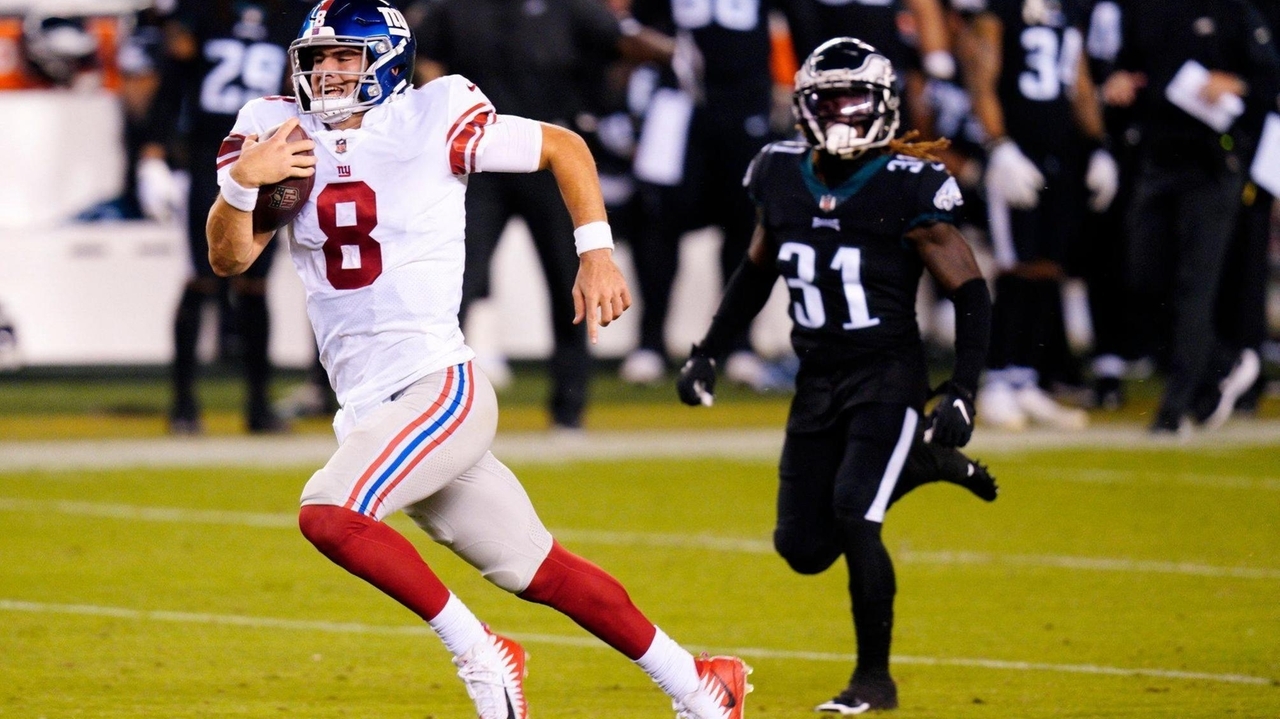 Daniel Jones' 80-yard run-and-trip sums up the state of Giants and of ...