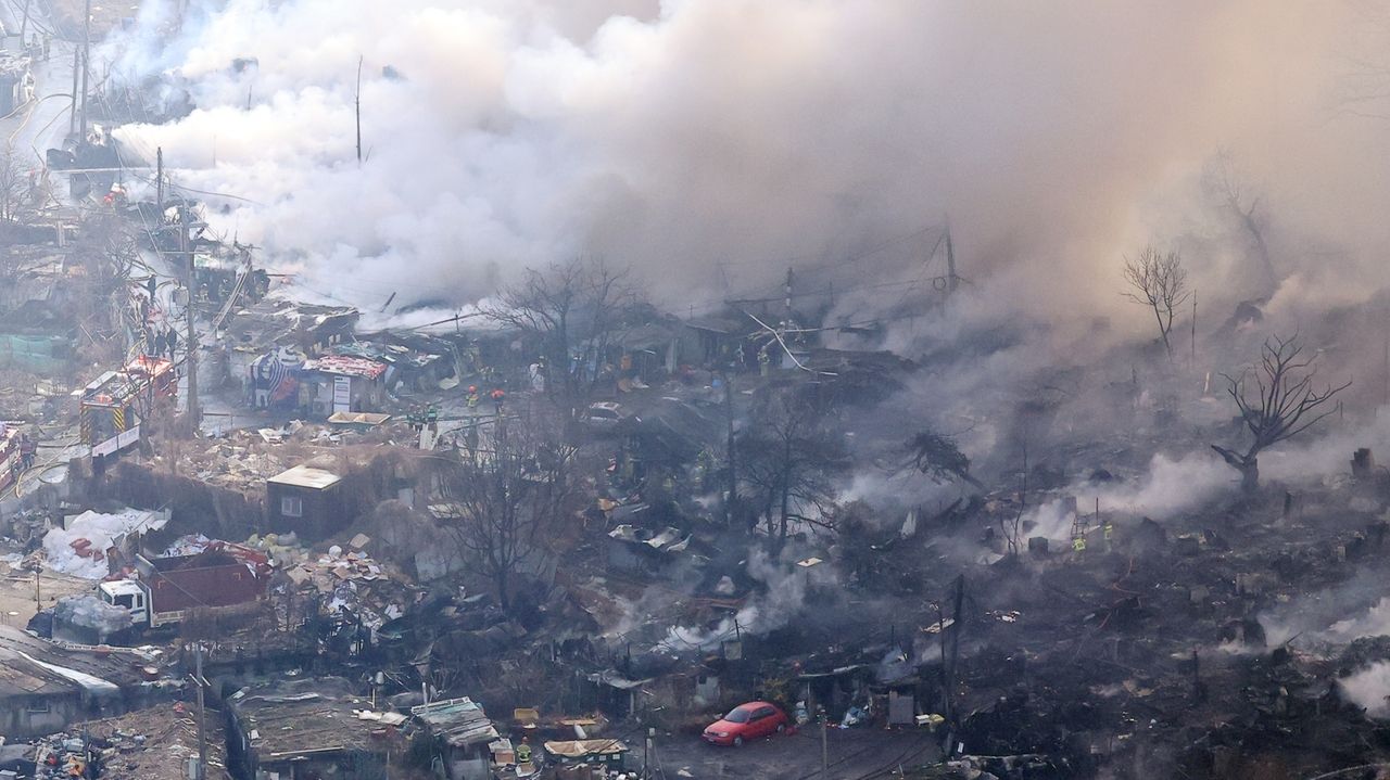 Fire breaks out in Seoul's last-remaining shanty town - Newsday