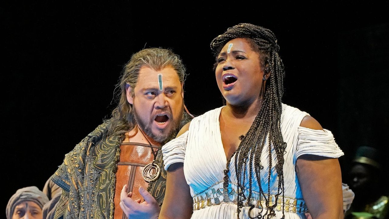Soprano Angel Blue sings her first Metropolitan Opera 'Aida' in a new ...