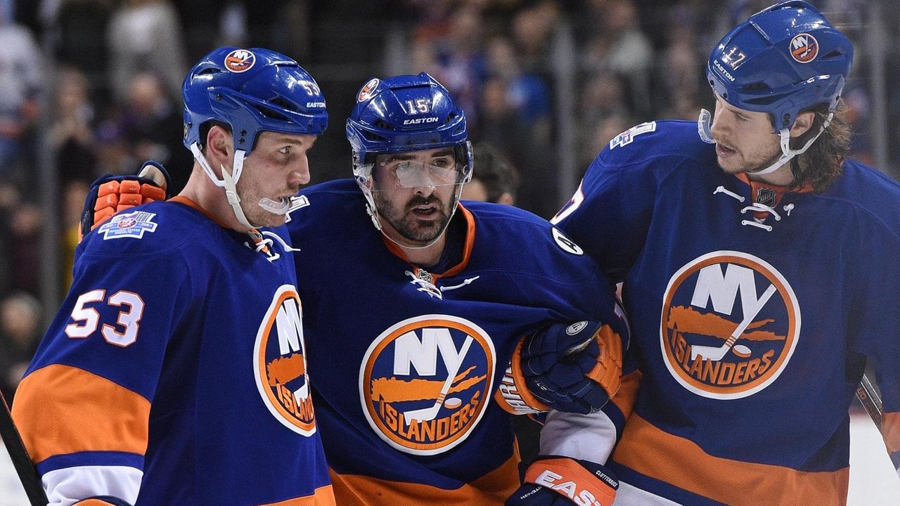 Another year together looms for Islanders' Identity Line - Newsday