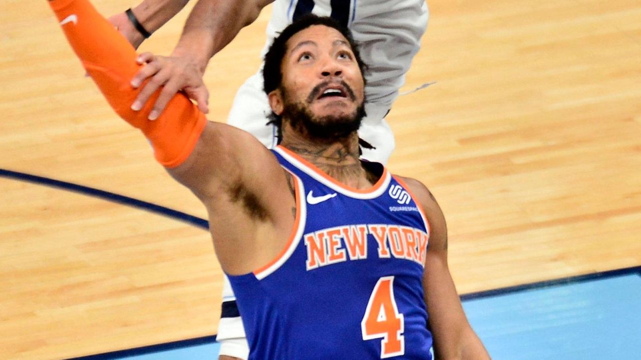 Derrick Rose again rises to occasion to help Knicks beat Grizzlies ...