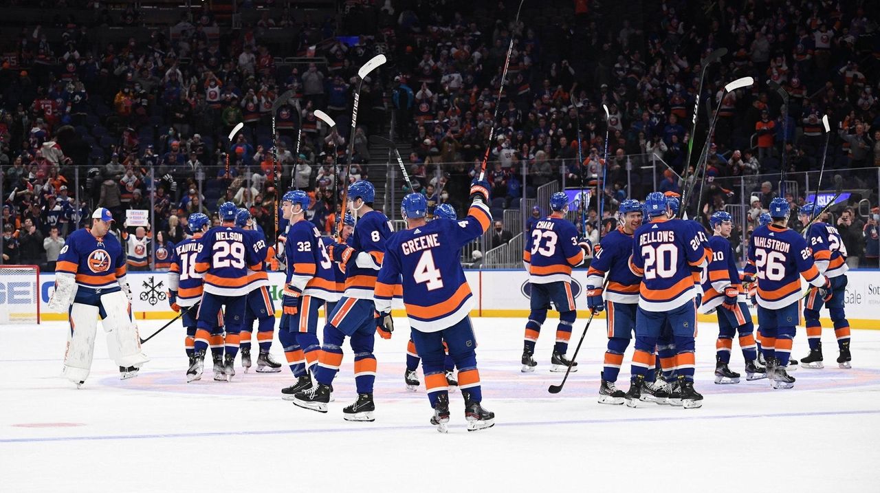 Islanders are settling nicely into UBS Arena after a rough start - Newsday