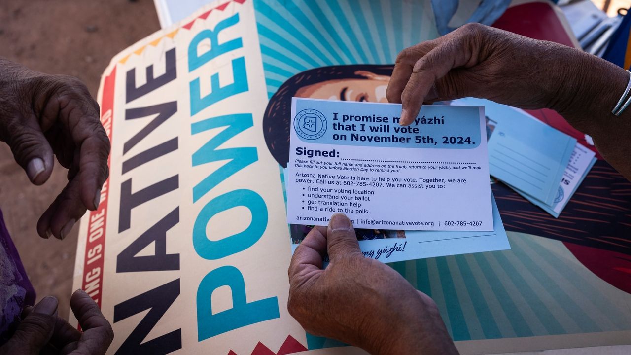 Correction: Indigenous Affairs-Native Voting story - Newsday