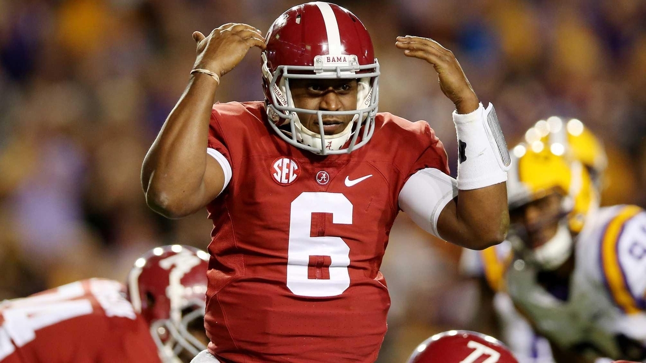 Alabama quarterback Blake Sims won the job early on and never let go of ...