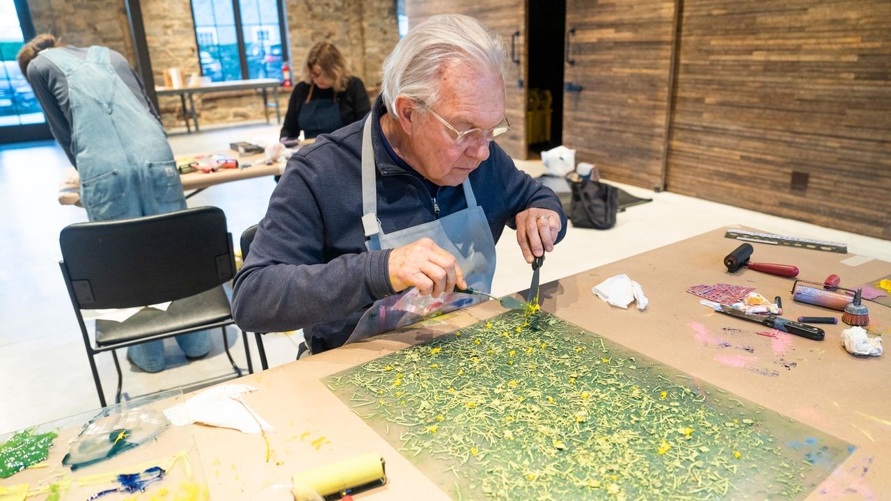 Printmaking classes offer success to budding artists - Newsday