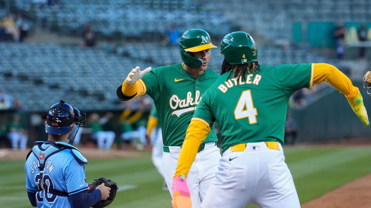 JJ Bleday homers, Joe Boyle pitches six innings as A's beat Rays 3-0 ...