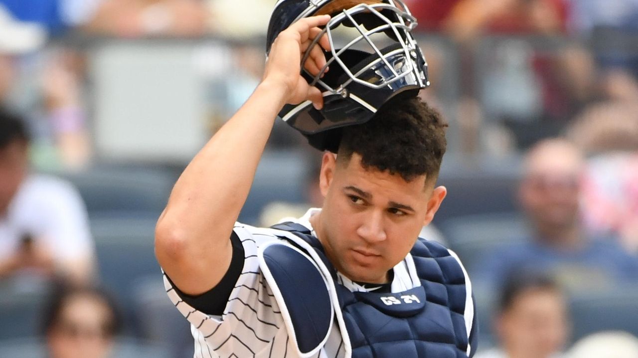 Austin Romine starts at catcher instead of Gary Sanchez - Newsday