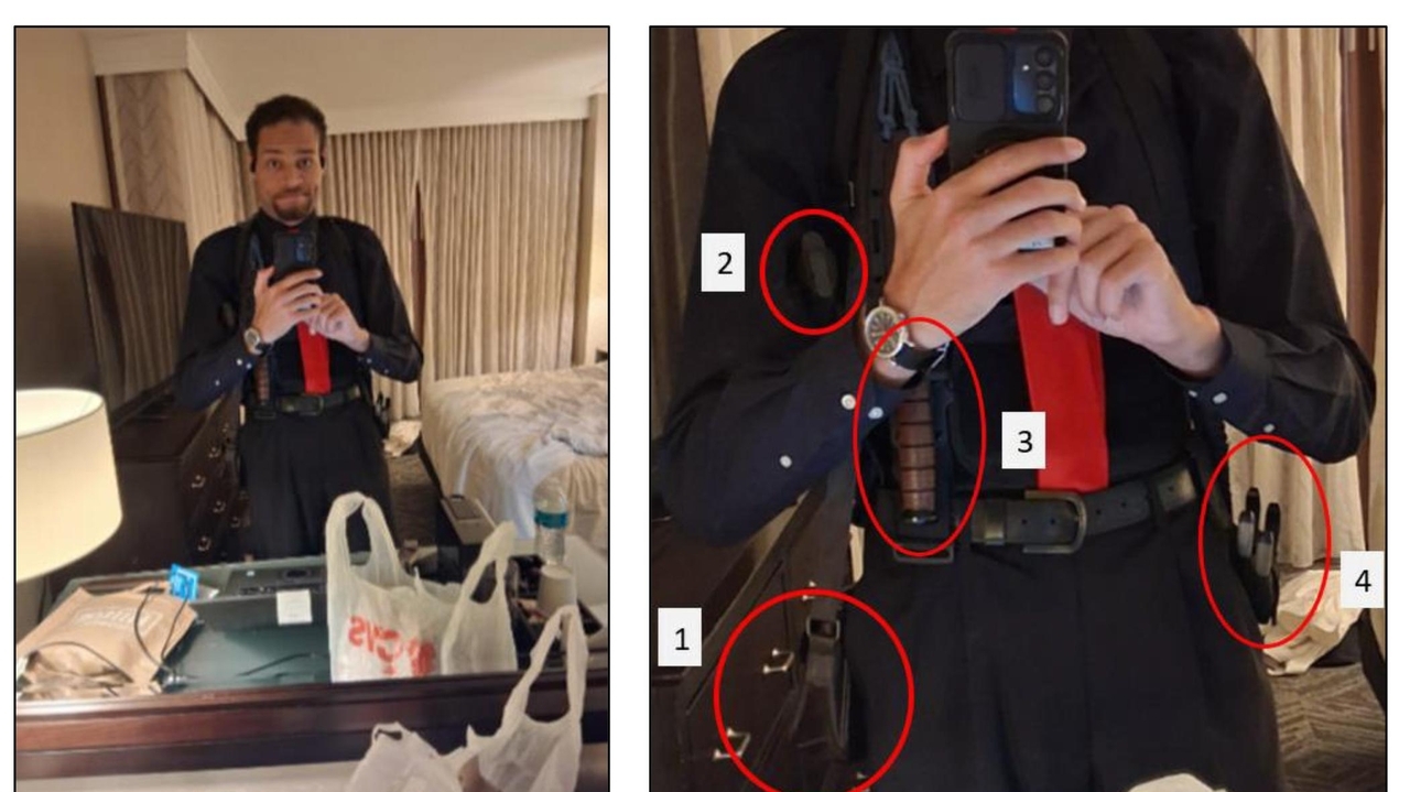 Man charged with trying to kill Trump took hotel room selfie before ...