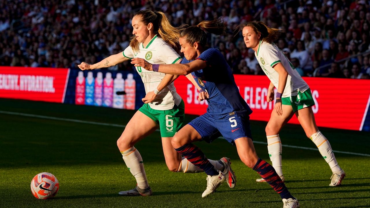 Cook scores on her birthday, US beats Ireland 1-0 - Newsday