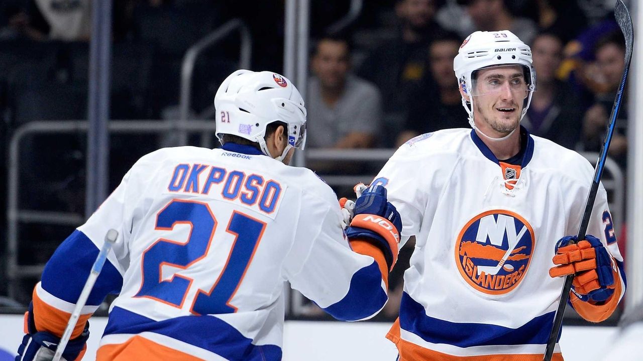 Kyle Okposo, Frans Nielsen score in shootout as Islanders beat Kings, 2 ...