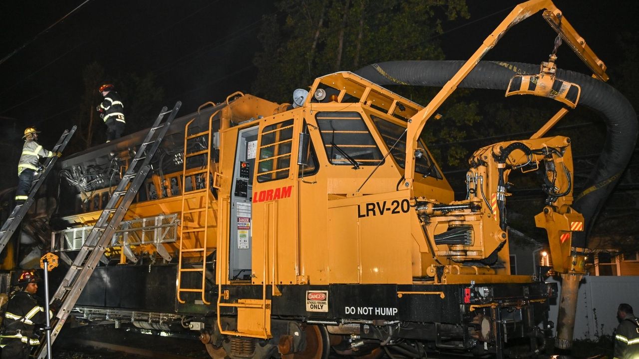 LIRR service to W. Hempstead restored after Malverne train fire - Newsday