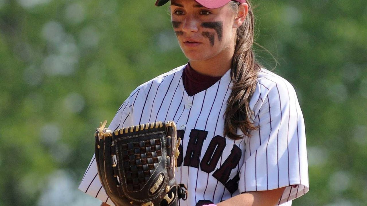 Michelle DeVito whiffs 15 and hits a homer for Bay Shore - Newsday