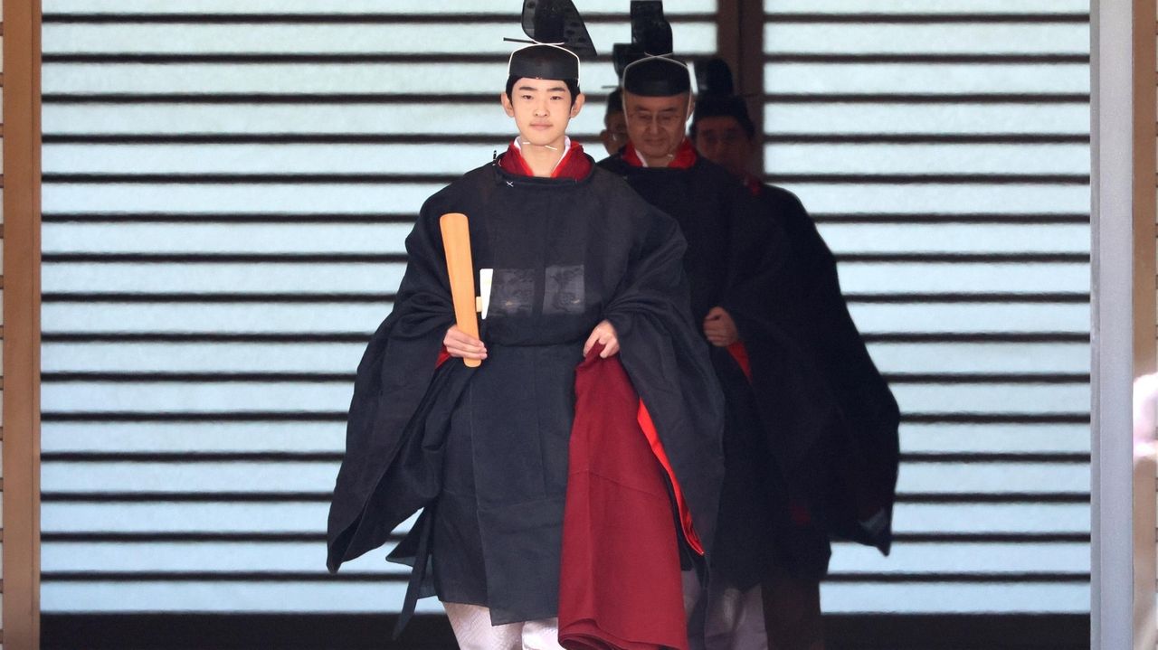 Japan's Prince Hisahito is the first male royal to reach adulthood in ...
