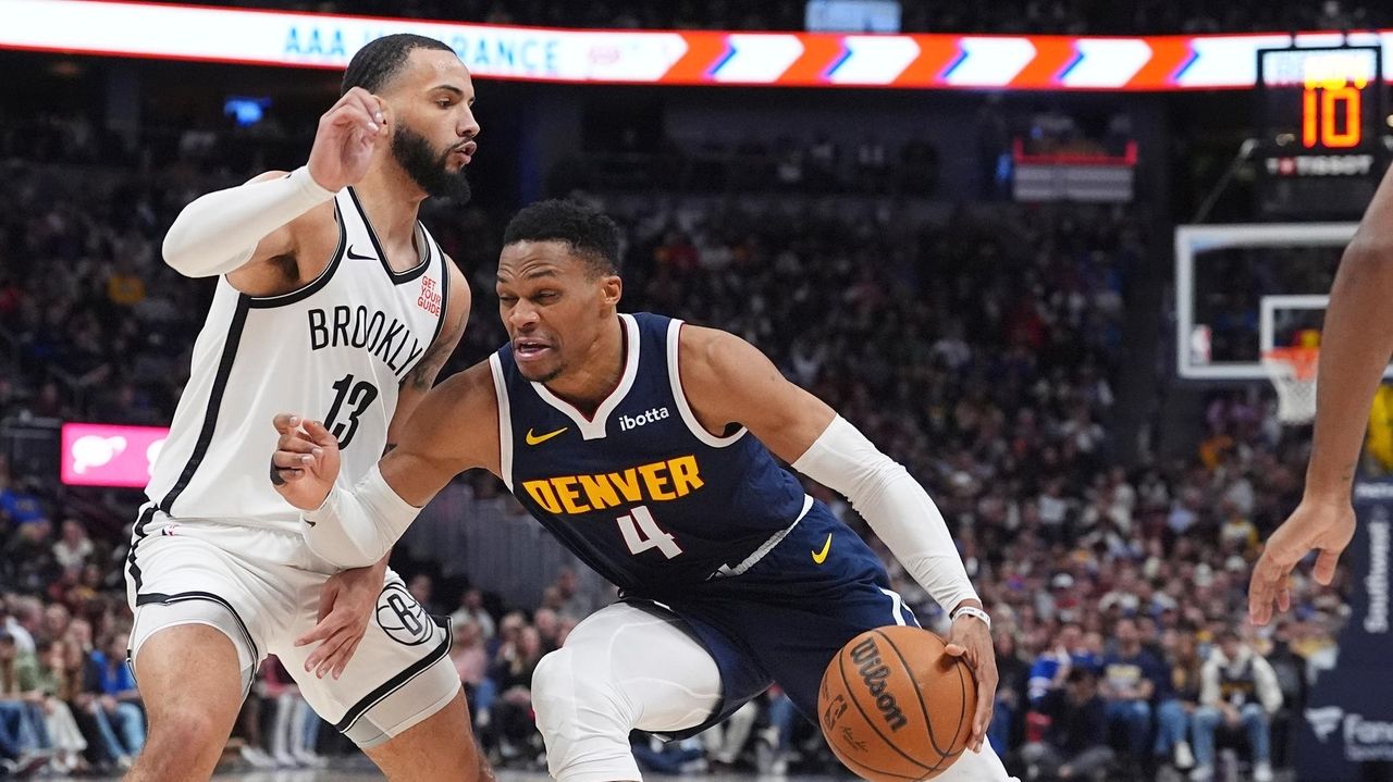 An NBA 1st: Jokic, Westbrook record triple-doubles in same game for 2nd time this season - Newsday