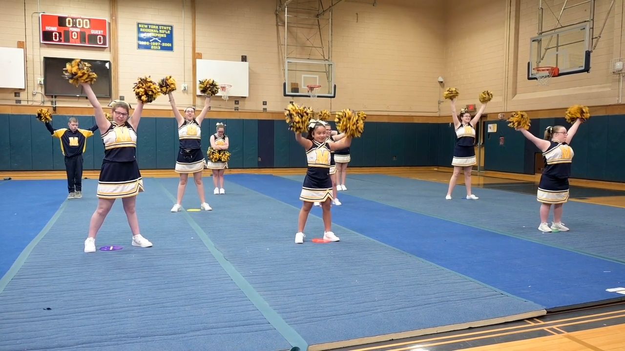 Massapequa challenger cheer squad shows off its team spirit - Newsday