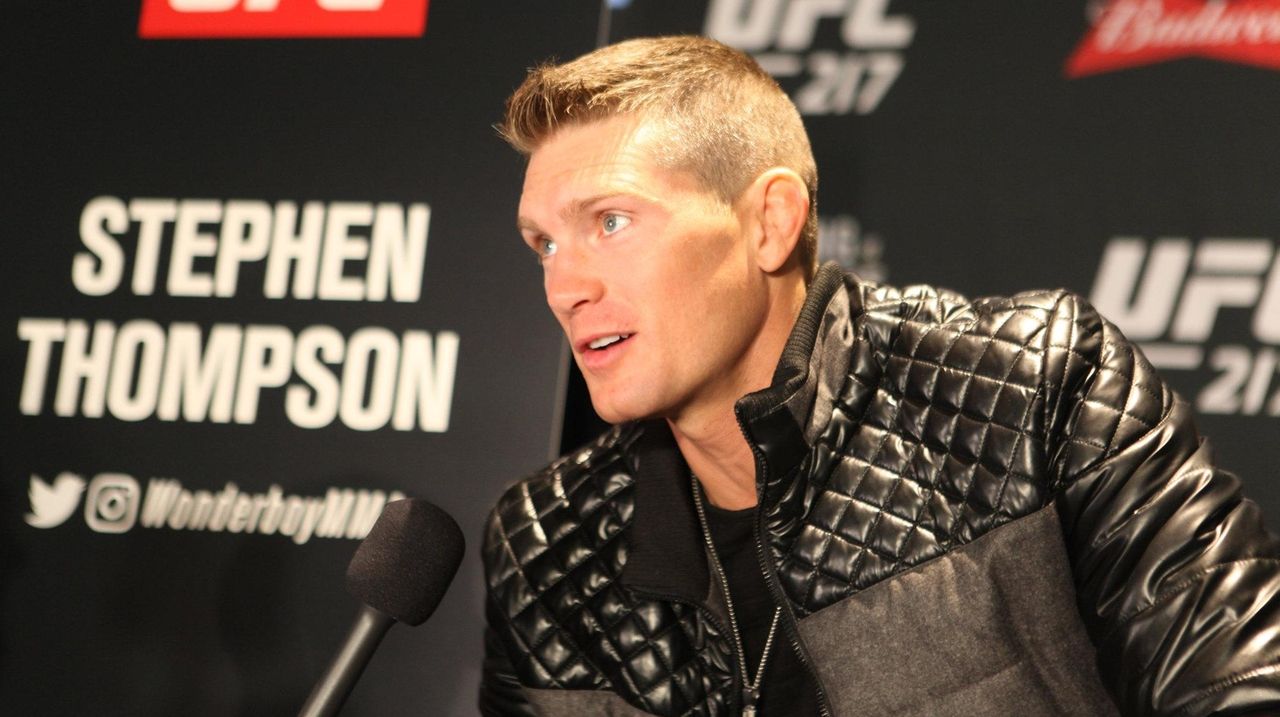 Stephen 'Wonderboy' Thompson returns at UFC 244 at MSG - Newsday
