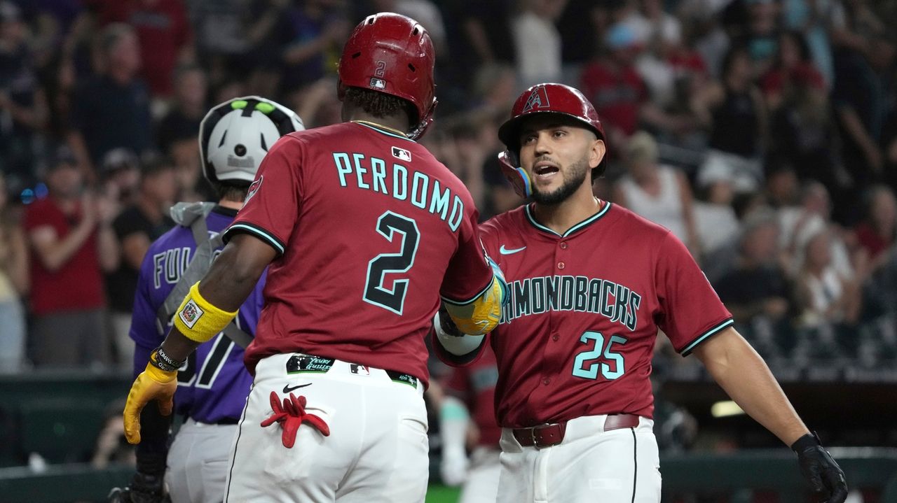 Diamondbacks break franchise record with 9 straight hits in 13-6 win ...
