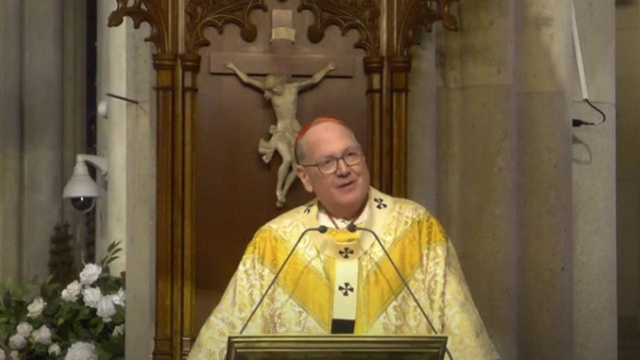 At St. Patrick's Easter sermon, Cardinal Dolan memorializes NYPD's ...