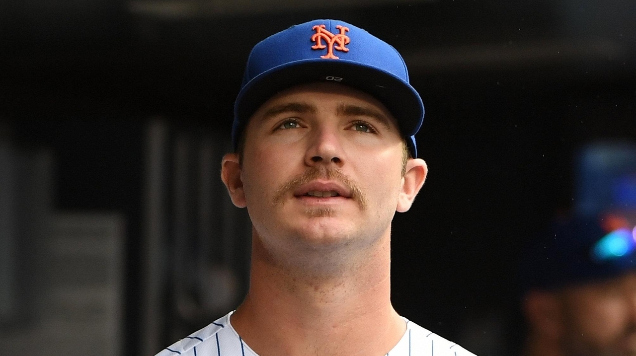Pete Alonso shaves mustache in middle of Mets rout of Diamondbacks ...