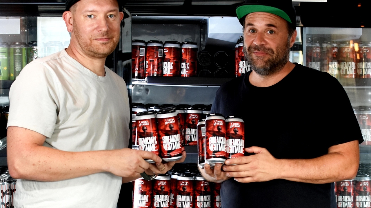 Sea Cliff beer spot's new lager is a hoppy ode to owners' battle over ...