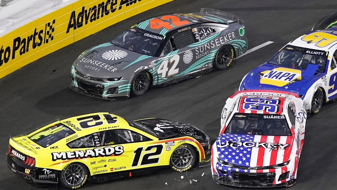 Sloppy race clouds NASCAR's return to LA Coliseum - Newsday