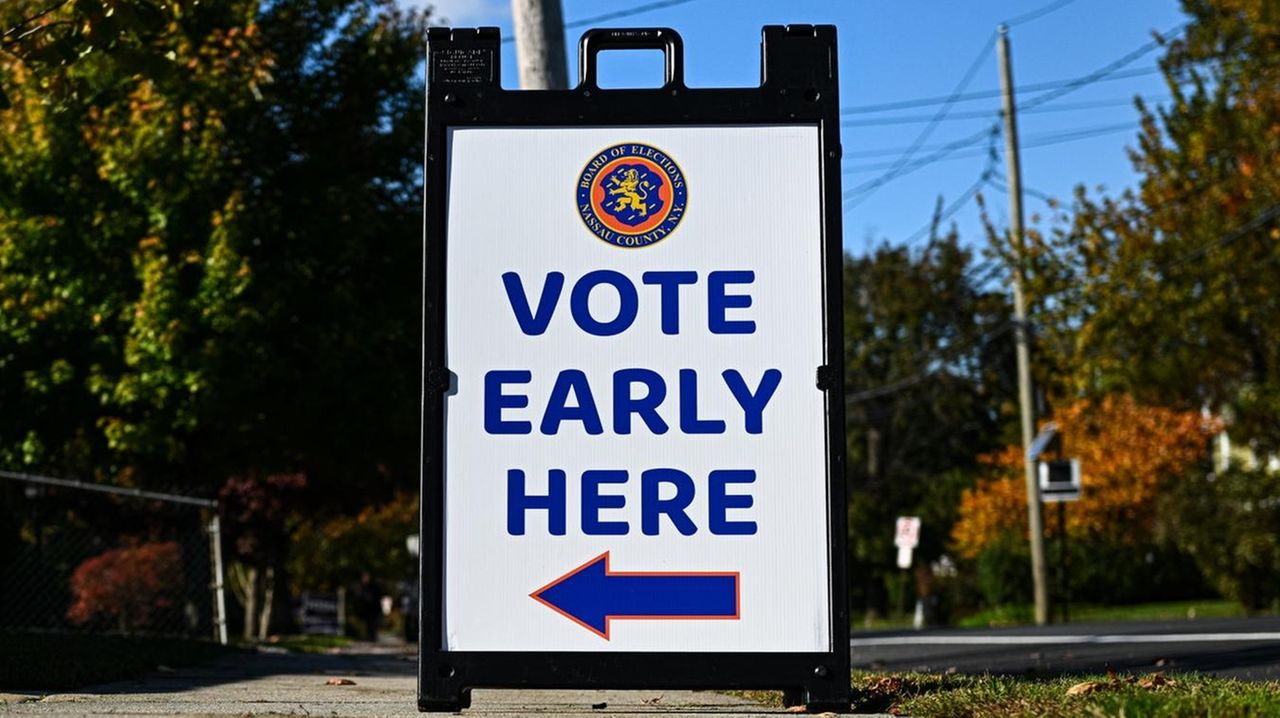 Early voting begins Saturday in NY presidential primary election - Newsday
