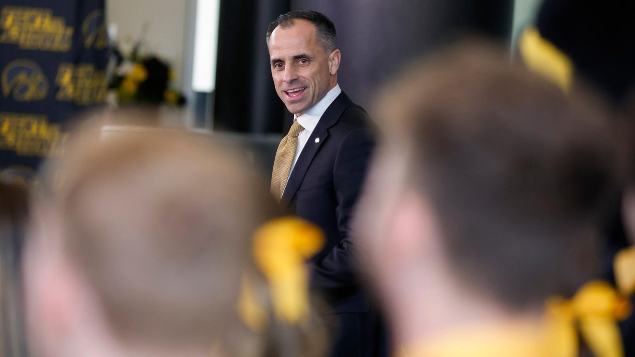 A longtime fan, Ben McCollum aims to restore winning at Iowa - Newsday