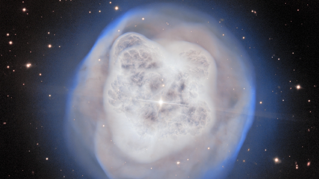Dying star resembles a billowing crystal ball in new telescope photo ...