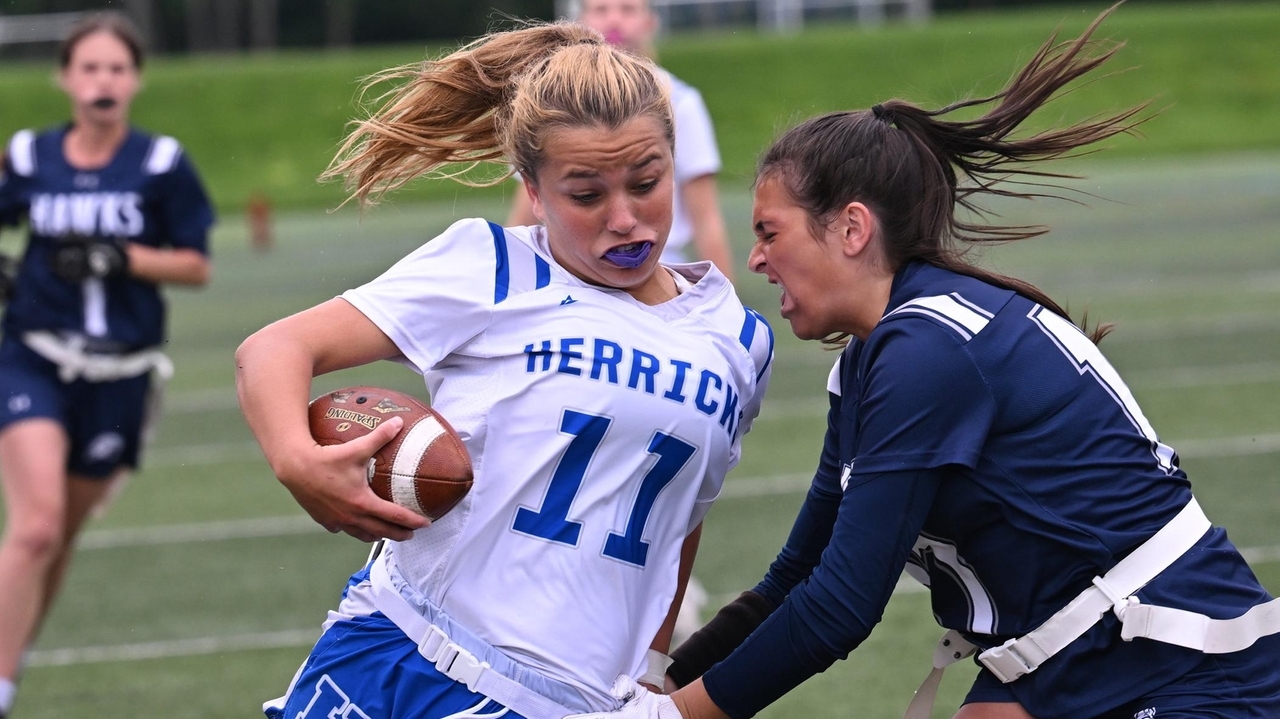 Herricks flag football's Regan Cottrell is Newsday's Athlete of the ...