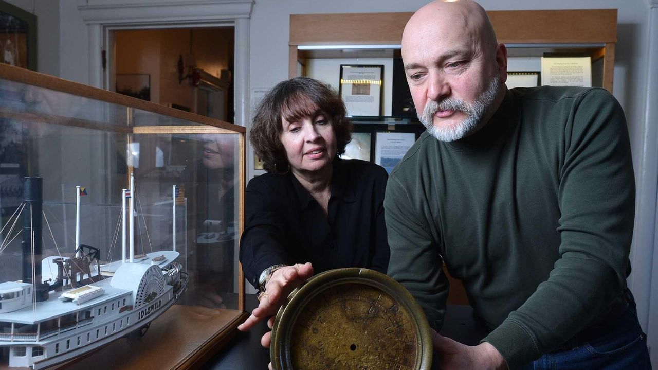 Relics from Rye Cliff wreck on display - Newsday