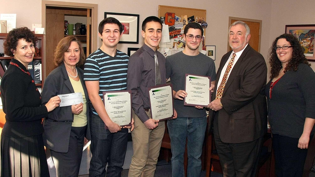 Nassau: Great Neck research honored - Newsday
