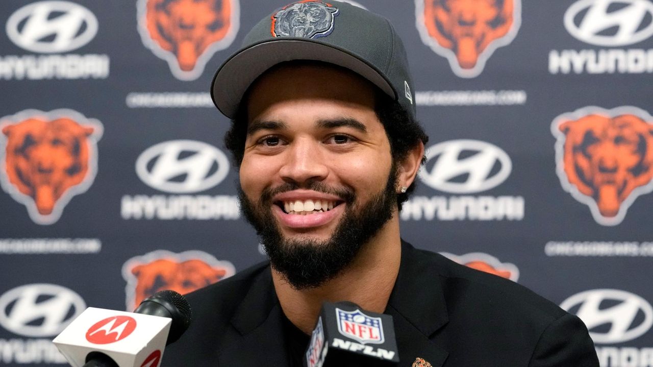 No. 1 NFL draft pick Caleb Williams realizes all eyes are on him and he ...