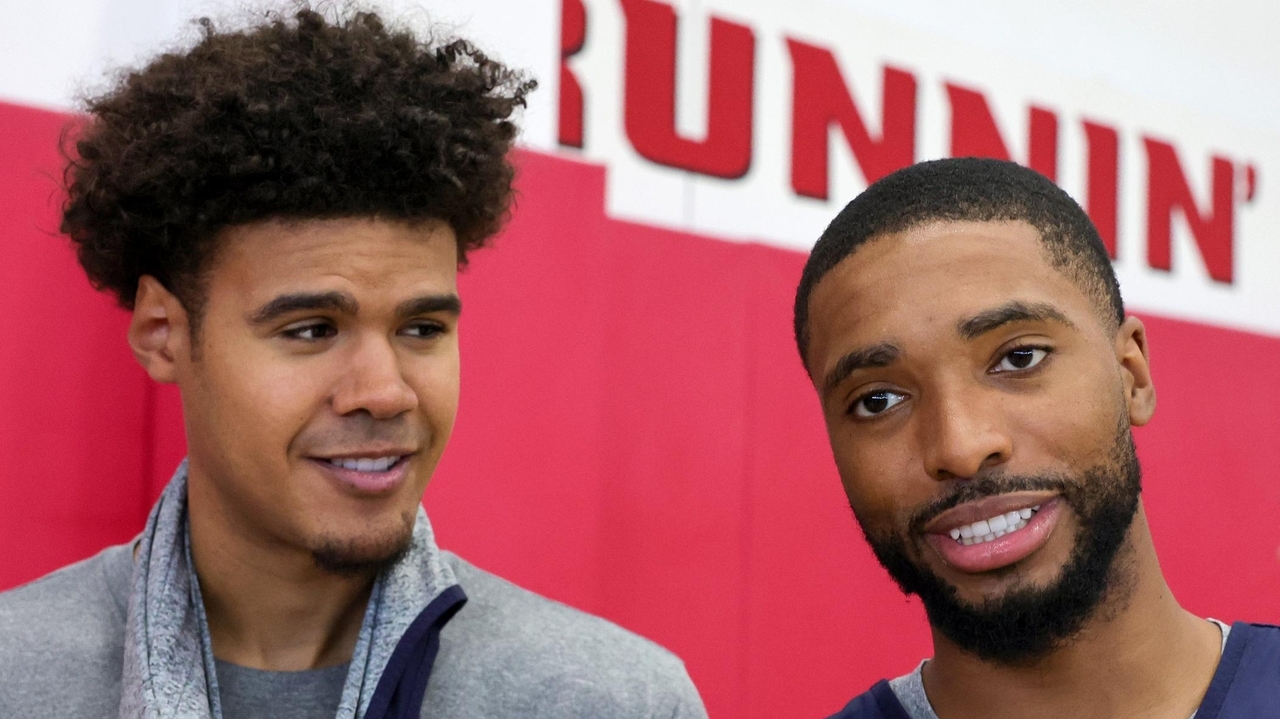 'Twins' Cam Johnson and Mikal Bridges to share the court again for Nets ...